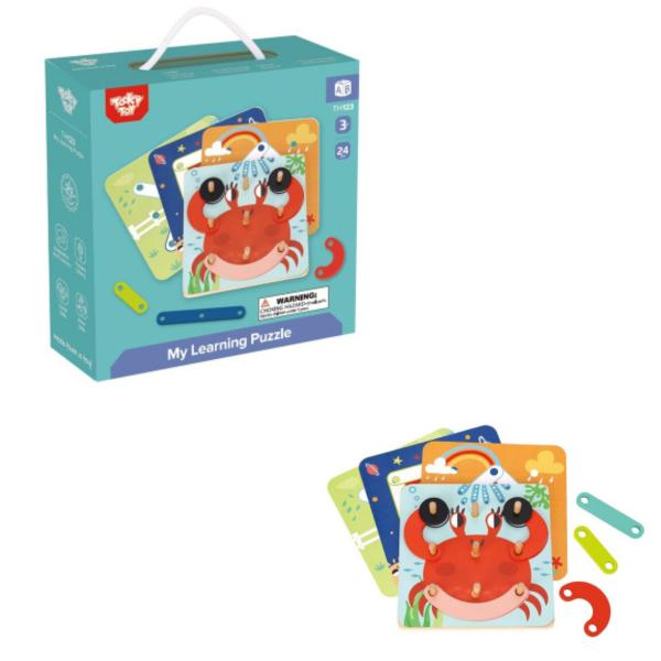 Rompecabezas de Aprendizaje 24Pzs 3a+ | Toys Mayoreo